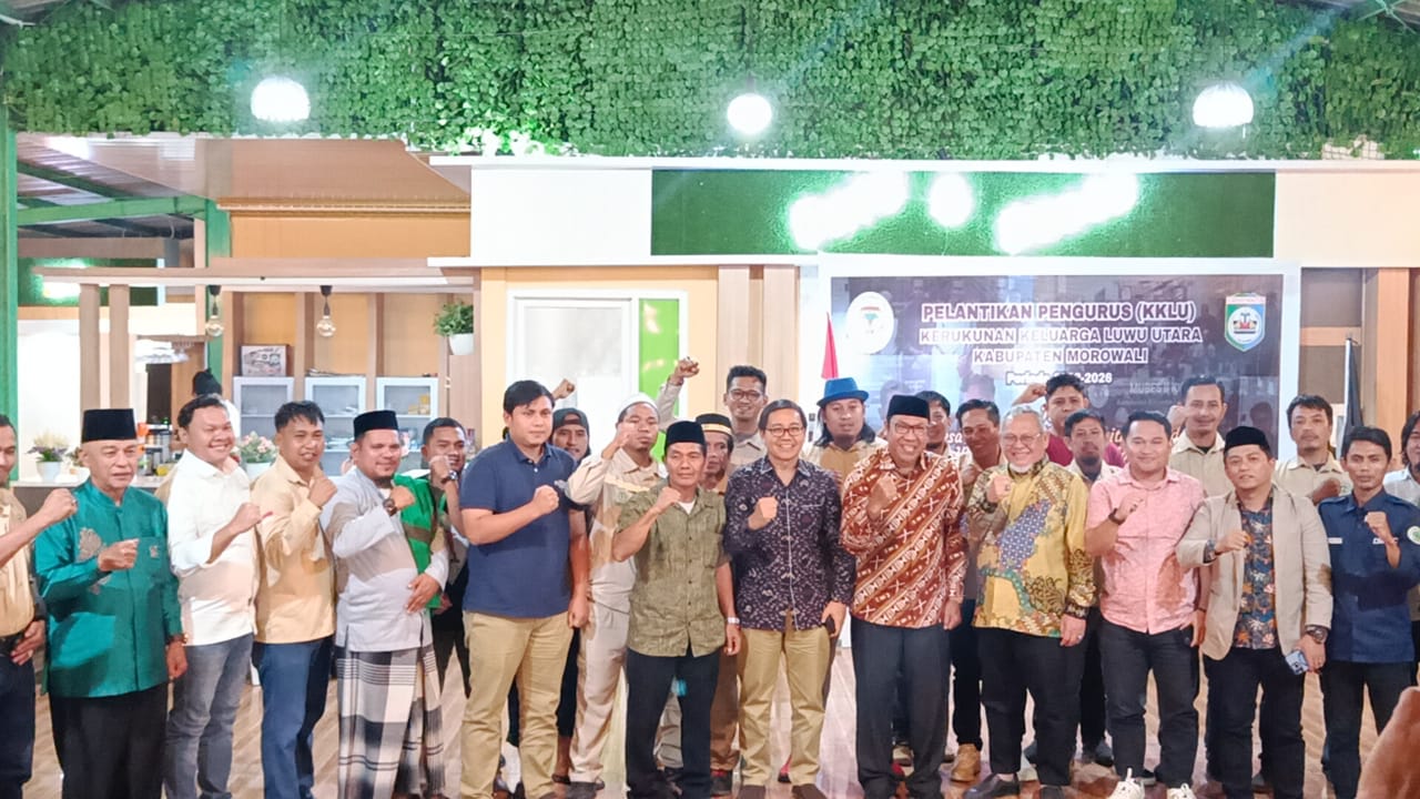 Pelantikan Pengurus KKLU Kabupaten Morowali Yang di Hadiri Dua Wakil ...