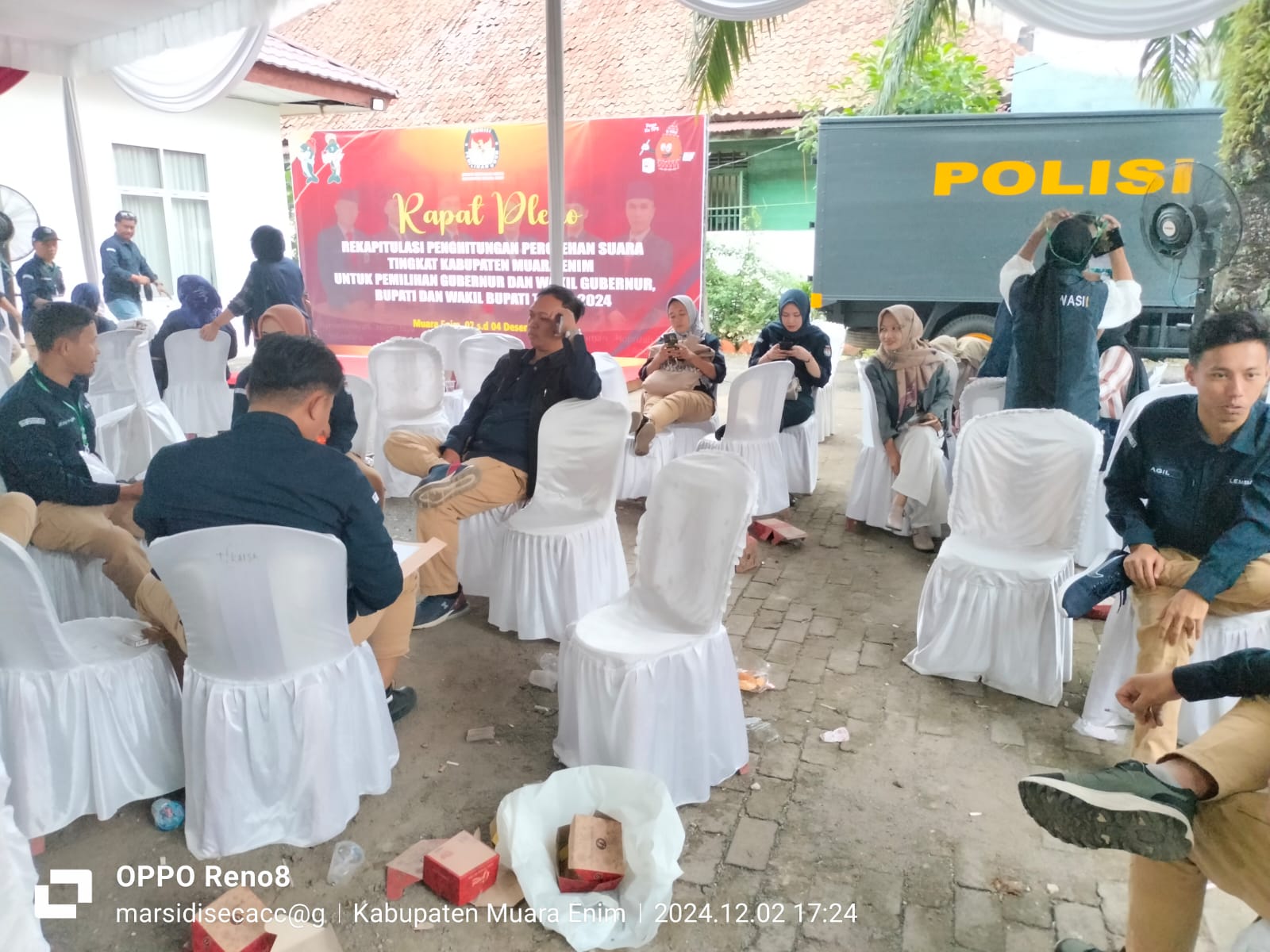 Sempat Alami Gangguan Server,Rapat Pleno Rekapitulasi Perolehan Suara ...